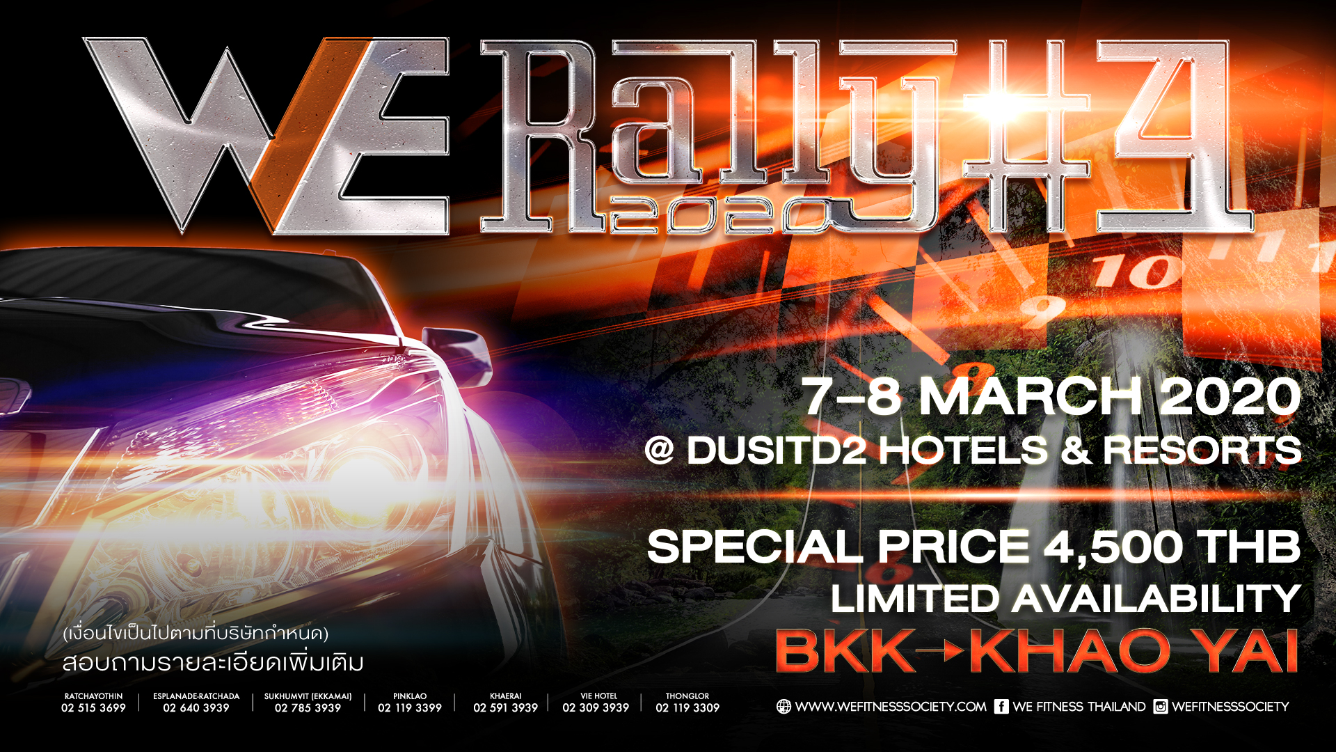 WE FITNESS | วี ฟิตเนส ประเทศไทย We Fitness Thailand - 4,000 คลาสต่อ ...